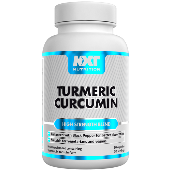 NXT Nutrition Turmeric Curcumin 30 Capsules – elitesuppsuk