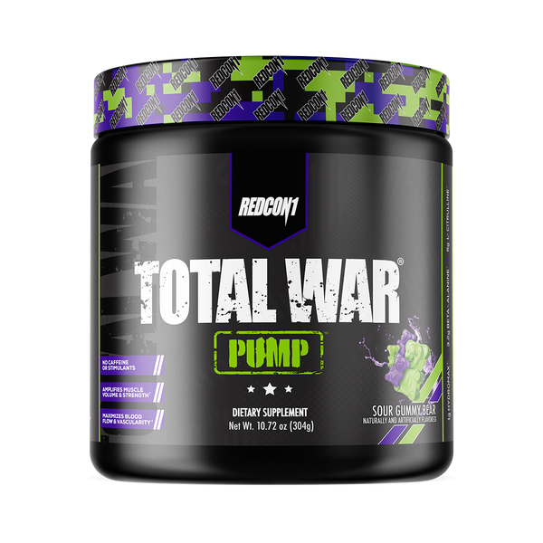 RedCon1 Total War PUMP Non-Stim Pre Workout 304g – elitesuppsuk